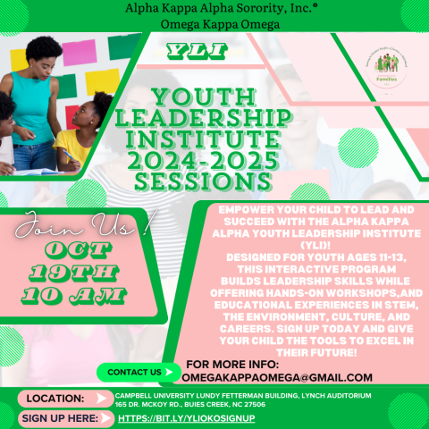 Youth Leadership Institute (YLI) - Alpha Kappa Alpha Sorority, Inc ...